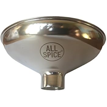 Amazon.com: Aozita 18/8 Stainless Steel Spice Funnel with Handle for ...