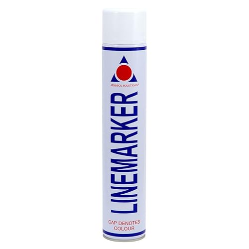 Aerosol Solutions Line Marker, Grass and Road Spray Paint, Athletic ...