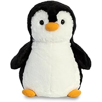 Amazon.com: Aurora World Destination Nation Gray Penguin Plush, 12 ...