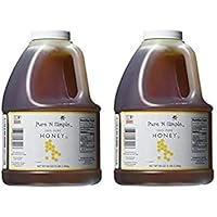 Amazon.com : Pure N Simple 100% Pure Honey, 5 lb (80 oz) Bulk Size - 2 ...
