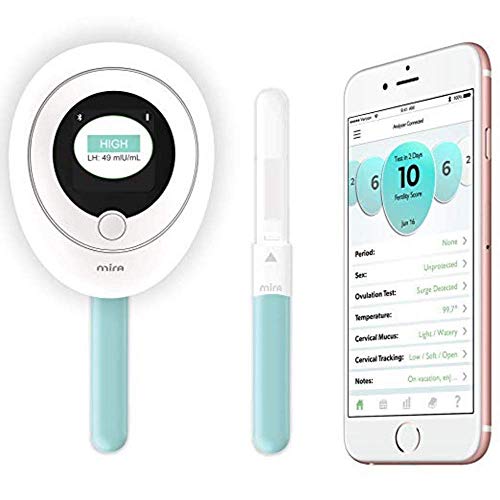 Mira Fertility Tracking Monitor Kit, Includes 10 Ovulation Test Wands ...