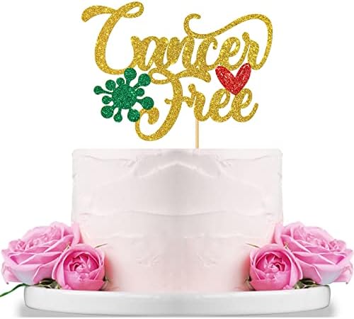 WeBenison Cancer Free Cake Topper / Cancer Theme Cake Topper / Cancer ...