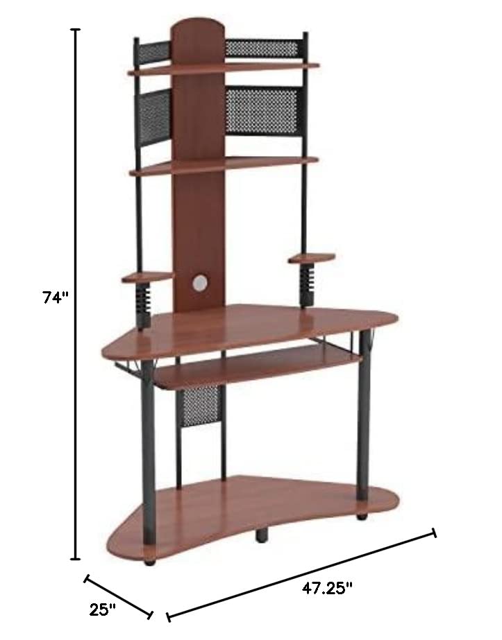 Calico Designs Arch Tower Corner Computer Tower Multipurpose Home ...