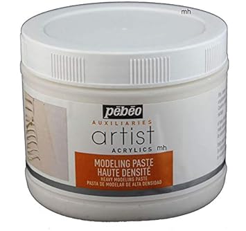 Amazon.com: Artist Acrylics Auxiliaries Heavy Modeling Paste, 500 ...