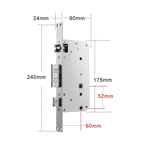 PINEWORLD E202Pro Smart Fingerprint Door Lock, WiFi Bluetooth App ...