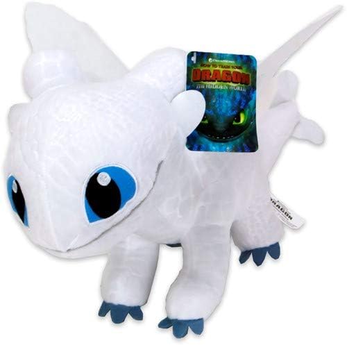 DreamWorks Light Fury Plush Soft Toy 17" How to train your dragon 3 ...