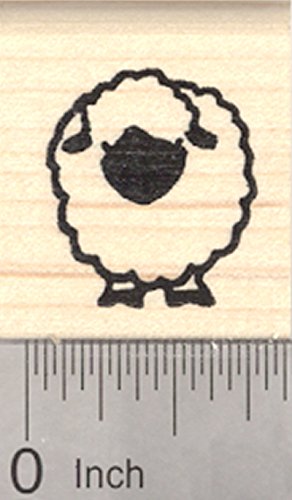 Sheep Rubber Stamps - Kritters in the Mailbox Sheep Items