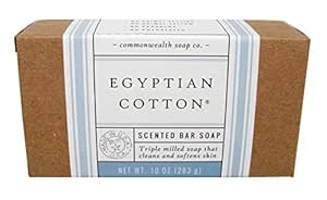 Amazon.com: Egyptian Cotton Secnted Bar Soap: Beauty