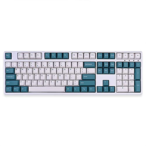 Gliging Retro White and Gray keycaps Cherry Profile 142 Keys DYE-Sub ...