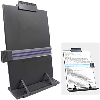 GOETOR Desktop Document Holder with Adjustable Clip 7 Adjustable ...