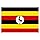 Uganda National Flag 5ft x 3ft: Amazon.co.uk: Garden & Outdoors