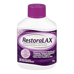 RestoraLAX 30 Doses 510 g: Amazon.ca: Health & Personal Care