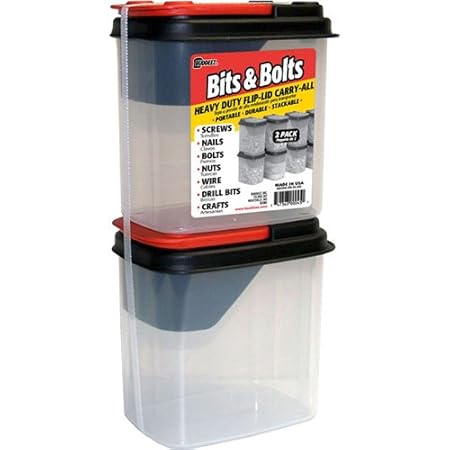 Buddeez Bits & Bolts Dispenser 2 Pack Set: Amazon.co.uk: Kitchen & Home