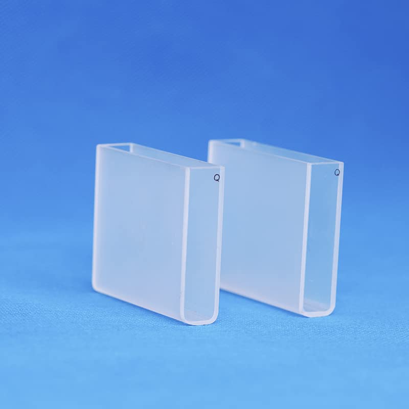 LAB4US UV Quartz Cuvette 50mm Cuvettes For Spectrophotometer (2pcs ...
