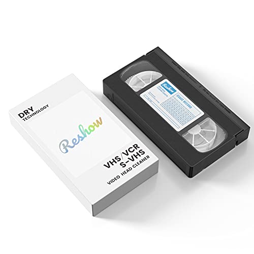Reshow VCR Head Cleaner/VHS Head Cleaner - VHS Video Head Cleaner for ...