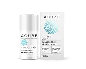 Amazon.com: ACURE Incredibly Clear Cleansing Stick, 2 Oz. (Packaging ...