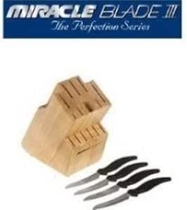 Amazon.com: Miracle Blade Knife Block: Block Knife Sets: Home & Kitchen