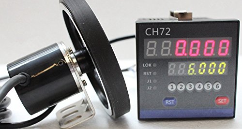 M&N ® Meter Counter Electronic with Encoder Roller Wheel Length ...