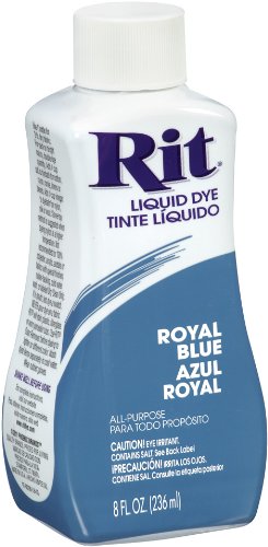 Rit Dye Liquid Fabric Dye, 8-Ounce, Royal Blue | Karewell | Karewell