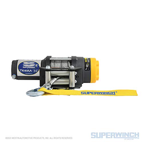Superwinch 1135220 Terra 35 3500lbs/1591kg single line pull with roller ...
