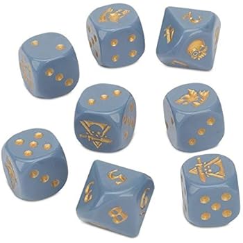 Amazon.com: Games Workshop Warhammer 40K: Space Wolves Dice: Toys & Games
