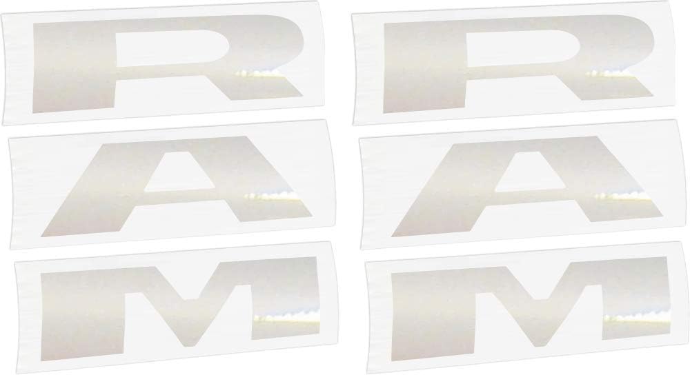 Amazon.com: Reflective Concepts 2019-2020 RAM Door Emblem Overlay Decal ...