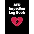 AED Inspection Log Book: Automated External Defibrillator (AED ...