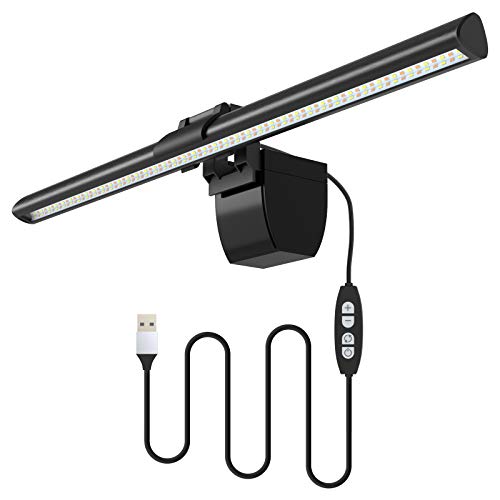 Computer Monitor Light Bar, USB Screenbar e-Reading LED Task Lamp with ...