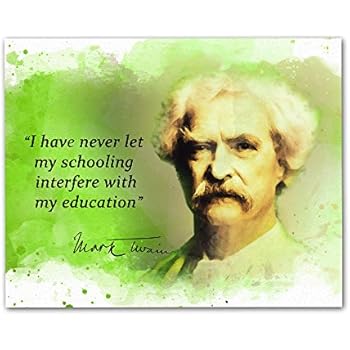 Amazon.com: Keep Calm Collection A Person Who Won't Read (Mark Twain ...