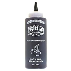Amazon.com : Filthy Black Cherry Syrup 12oz : Grocery & Gourmet Food