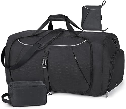سعر Lubardy Travel Duffle Bag for Men 80L Large Foldable Holdall Bags ...