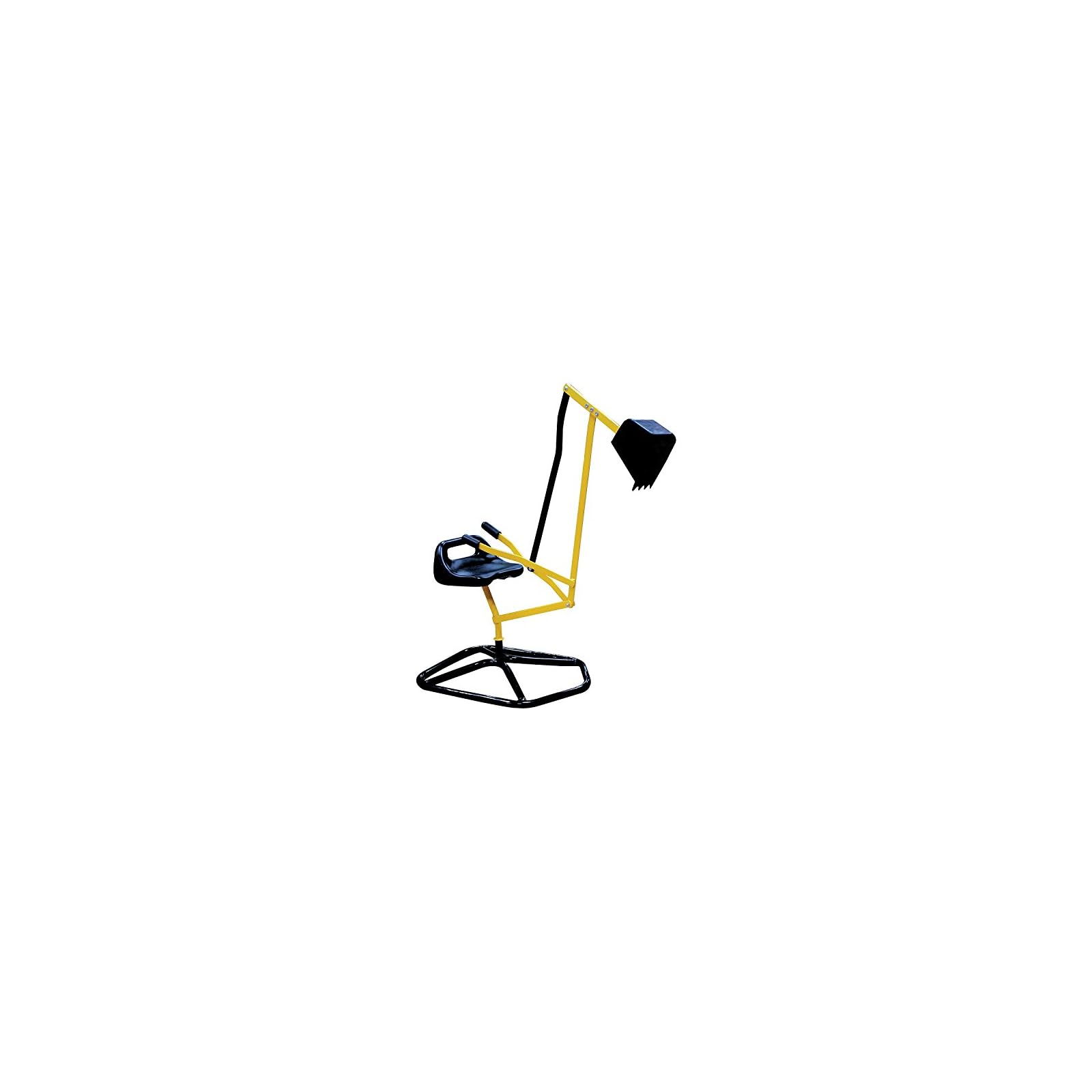 Ride On Crane Digger- Mechanical Digging Metal Outdoor Toy- Swing and ...