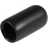 Amazon.com: uxcell 100pcs Rubber End Caps 6mm(1/4-inch) ID Vinyl Round ...