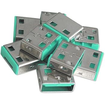 Amazon.com: Lindy USB Port Blocker - Pack of 4, Blue (40452): Computers ...