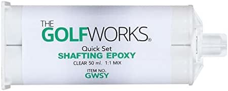 Amazon.com : GolfWorks Quick Set Epoxy Golf Club Head Shaft Adhesive ...