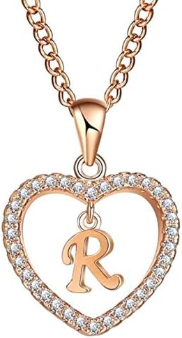 The Crystal Necklace is designed exclusively for a heart shaped R shape ...