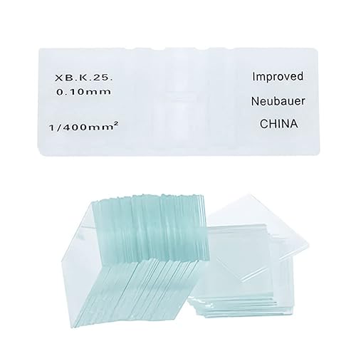 SHAUSE Hemocytometer Blood Count Glass Blood Cell Counting Chambers ...