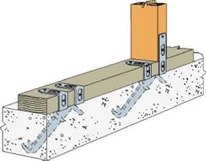 Amazon.com: Simpson Strong Tie #MASZ MASZ Mudsill Anchor: Home Improvement