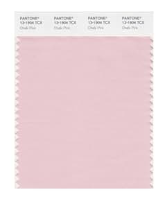 PANTONE Smart 13-1904X Color Swatch Card, Chalk Pink - House Paint ...