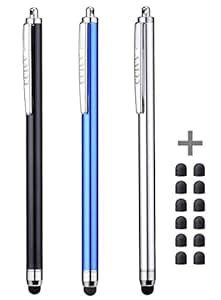 Amazon.com: CCIVV 3 Pcs Stylus Pens for Touch Screens [0.24-inch Tip ...