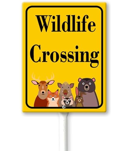 Critter Crossing Sign