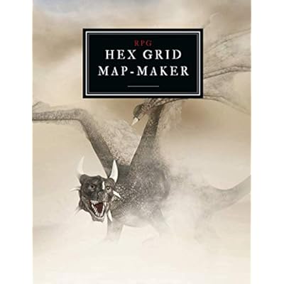 RPG Hex Grid Map-Maker: 200 Pages of Hex-Grid Map Bahrain | Ubuy