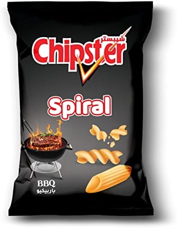 Chipster Spiral BBQ, Pack of 16, 75g x Pack of 16 price in Saudi Arabia ...