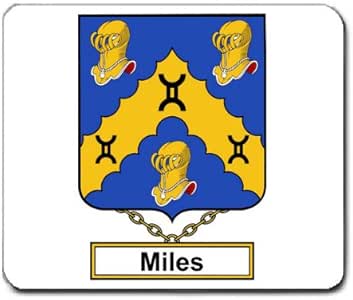 Amazon.com : Miles Family Crest Coat of Arms Mouse Pad : Office Products