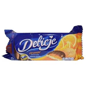 Delicje Orange Flavored Biscuits: Amazon.com: Grocery & Gourmet Food
