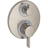 hansgrohe Ecostat S Modern Minimalist Volume and Auto Temperature ...