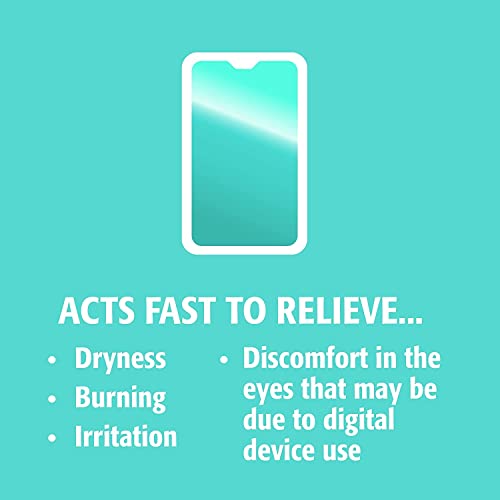 Refresh Digital Eye Drops, 3 Bottles Of 0.33 Fl Oz Sterile (Total 30 Ml ...