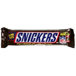 Amazon.com : Snickers Bar, King-Size, 3.7-Ounce Bars (Pack of 24 ...
