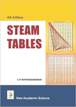 Steam Tables: Kothandaraman, C.P.: 9781781830246: Amazon.com: Books