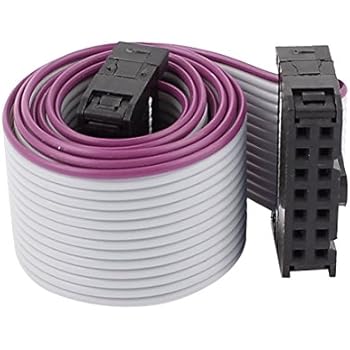 Amazon.com: uxcell IDC 14-Pin Female to Female Connector Hard Driver ...